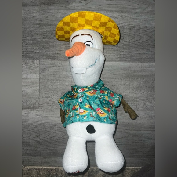 Disney | Toys | Buildabear Disney Frozen Olaf Tropical Summer Shirt ...